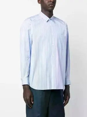 Comme Des Garçons Striped Long-sleeve Shirt