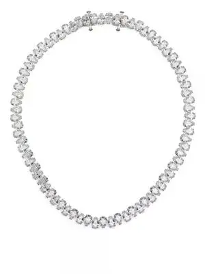 SWAROVSKI Matrix Pear-cut Necklace - Silver