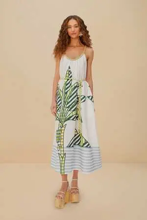 Print Linen Dresses