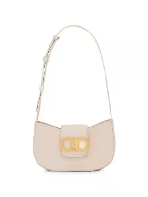FERRAGAMO Gancini Shoulder Bag - Pink