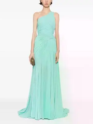 SAIID KOBEISY Embellished Crepe Gown