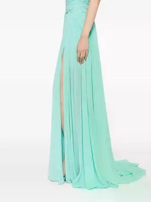 SAIID KOBEISY Embellished Crepe Gown