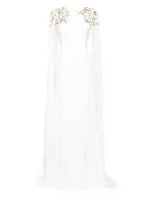 Saiid Kobeisy Cape Effect Evening Dresses