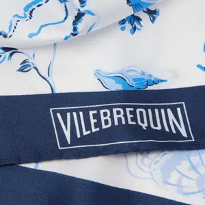 Vilebrequin Silk Scarf Medusa And Shells