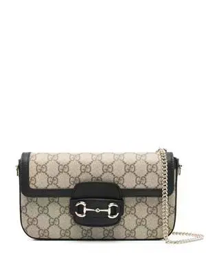 Gucci Small Horsebit 1955 Shoulder Bag - Neutrals