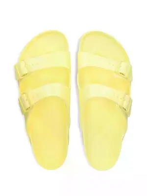 BIRKENSTOCK Arizona Double-buckle Slides - Yellow