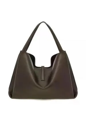 FERRAGAMO Leather Tote Bag - Grey