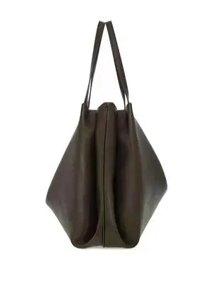 FERRAGAMO Leather Tote Bag - Grey