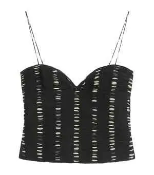 Valentino Garavani Silk Polka-dot Top