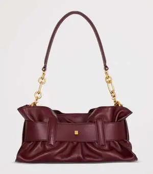 Balmain Mini Anthem Shoulder Bag - Brown