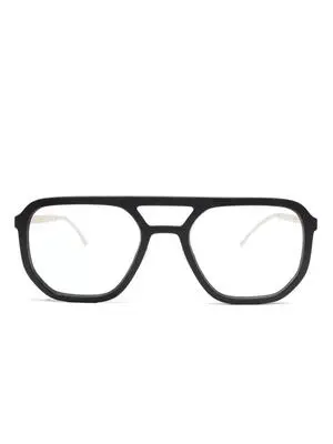 Mykita Oversized Frame Glasses - Black