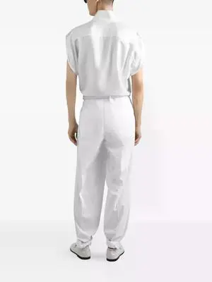 Dolce & Gabbana Hawaii Sleveless Shirt - White
