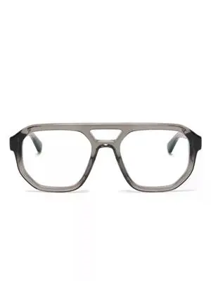 Mykita Oversized Frame Glasses - Black
