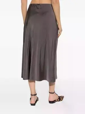 Munthe Satin-finish Midi Skirt