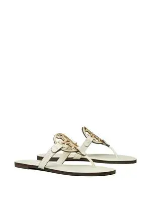 Tory Burch Miller Metal Sandals - Neutrals