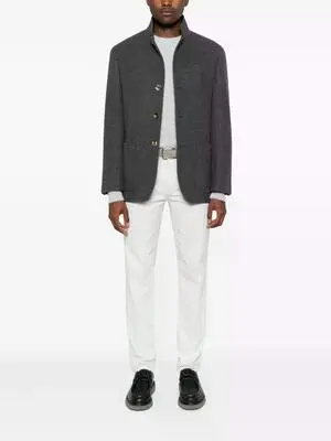 Brunello Cucinelli Cashmere Jacket - Grey