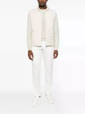 Brunello Cucinelli Mélange-effect Jumper - Grey