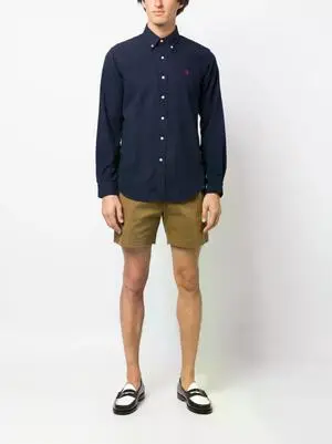 Polo Ralph Lauren Polo Pony Button-up Cotton Shirt - Blue