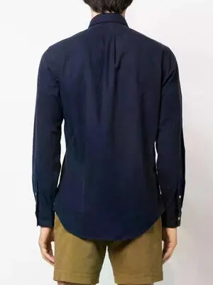Polo Ralph Lauren Polo Pony Button-up Cotton Shirt - Blue