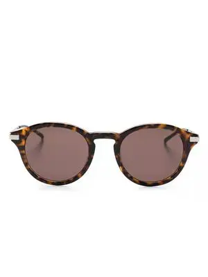 Gucci Round-frame Sunglasses - Brown