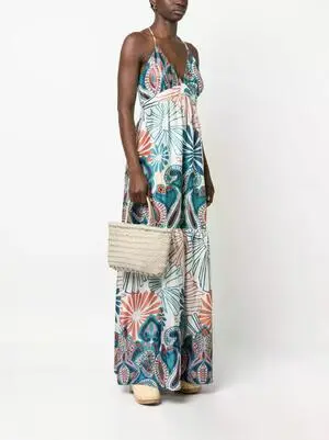 Dragon Diffusion Mini Flat Gora Leather Tote Bag