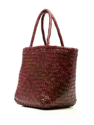 Dragon Diffusion Grace Basket Small Tote Bag - Brown