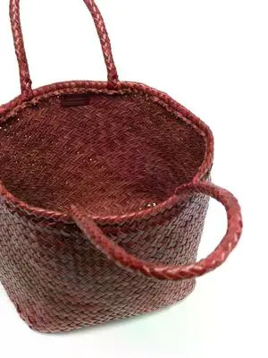 Dragon Diffusion Grace Basket Small Tote Bag - Brown