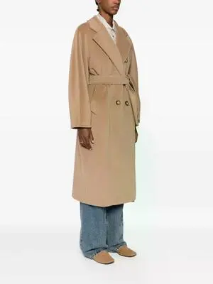Max Mara Madame Belted Coat - Neutrals