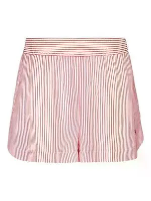 Stella McCartney Striped Silk Shorts