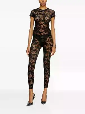 DIESEL® Lace-embroidered T-shirt