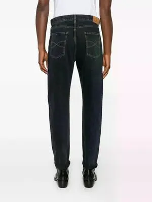 Brunello Cucinelli Logo-embroidered Jeans