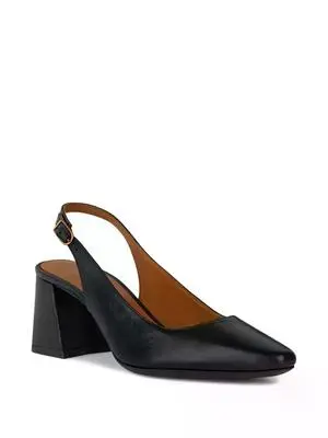 Geox 65mm Pointed-toe Block-heel Pumps