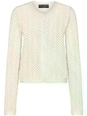 Dolce & Gabbana Crochet-knit Cardigan