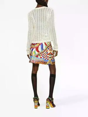 Dolce & Gabbana Crochet-knit Cardigan
