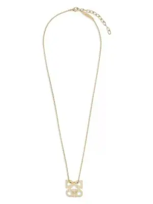 FERRAGAMO Logo-pendant Necklace - Gold