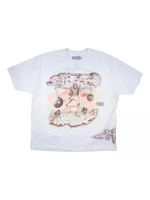 TRAVIS SCOTT Utopia Skitzo Tour T-shirt - White