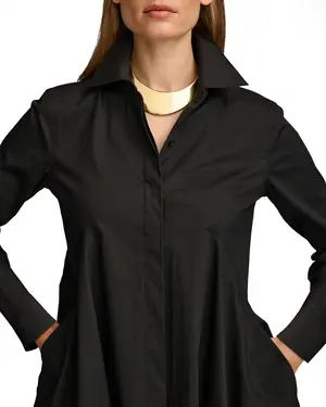 Donna Karan New York A-line Tunic - Black