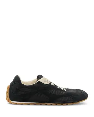 Bottega Veneta Orbit Flash Lace Up Sneakers - Nero