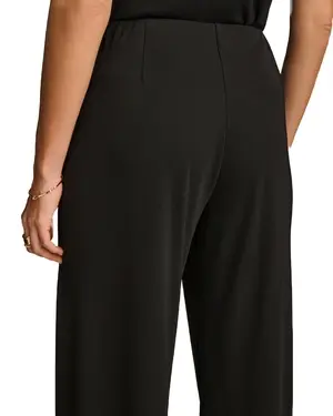 Donna Karan New York Flat Front Wide Leg Pants