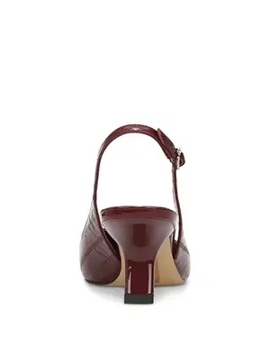 Sam Edelman Bianka Slingback Pumps - French Merlot