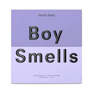BOY SMELLS Violet Ends Standard Candle, 8.5 Oz