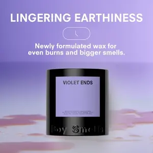 BOY SMELLS Violet Ends Standard Candle, 8.5 Oz
