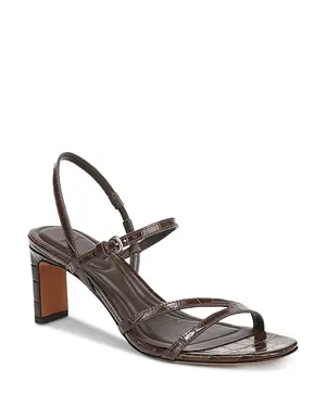 Vince Marcela Mid-heel Sandals - Cacao Brown