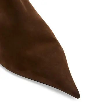 Dolce & Gabbana Pointed Booties - Rust