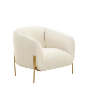 TOV FURNITURE Kandra Accent Chair - Beige