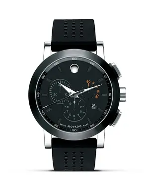 Movado Museum Sport Stainless Steel Chronograph Watch