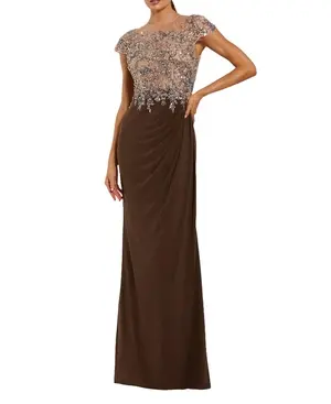 Applique Evening Gowns
