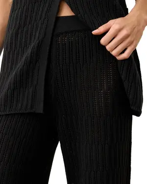 Marine Layer Ray Open Knit Sweater Pants