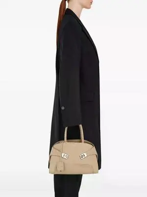 FERRAGAMO Hug Stud-embellished Tote Bag