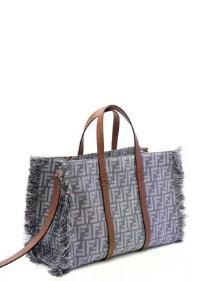 Fendi Logo-jacquard Tote Bag